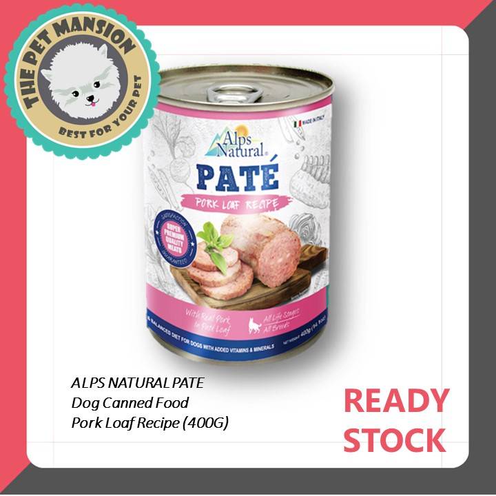 APLS NATURAL PATE Dog Canned Food (400g)