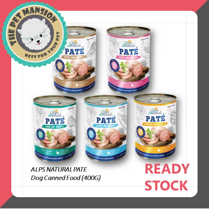 APLS NATURAL PATE Dog Canned Food (400g)